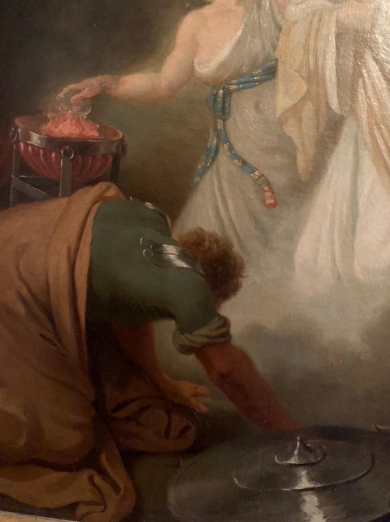 Benjamin West School "Saul Evoking the Shadow of Samuel", 18th Century ...