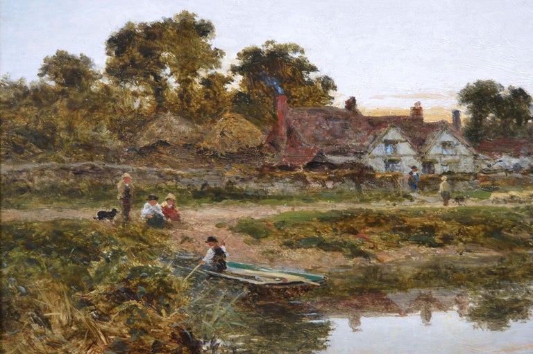 Benjamin Williams Leader - 19th Century landscape oil painting of ...