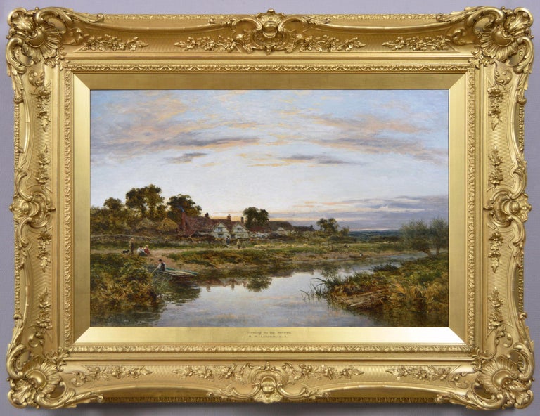Benjamin Williams Leader - 19th Century landscape oil painting of ...