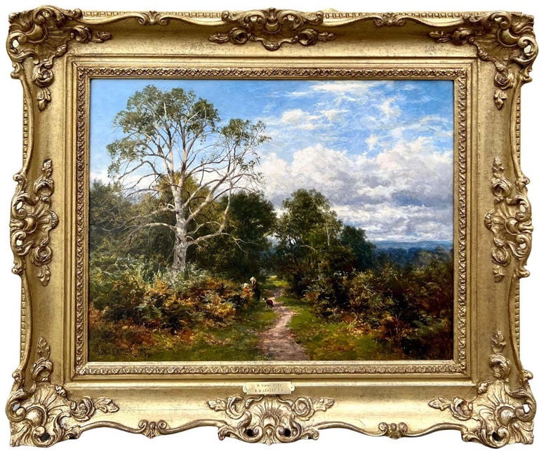 Benjamin Williams Leader - A Walk Through the Woods at 1stDibs
