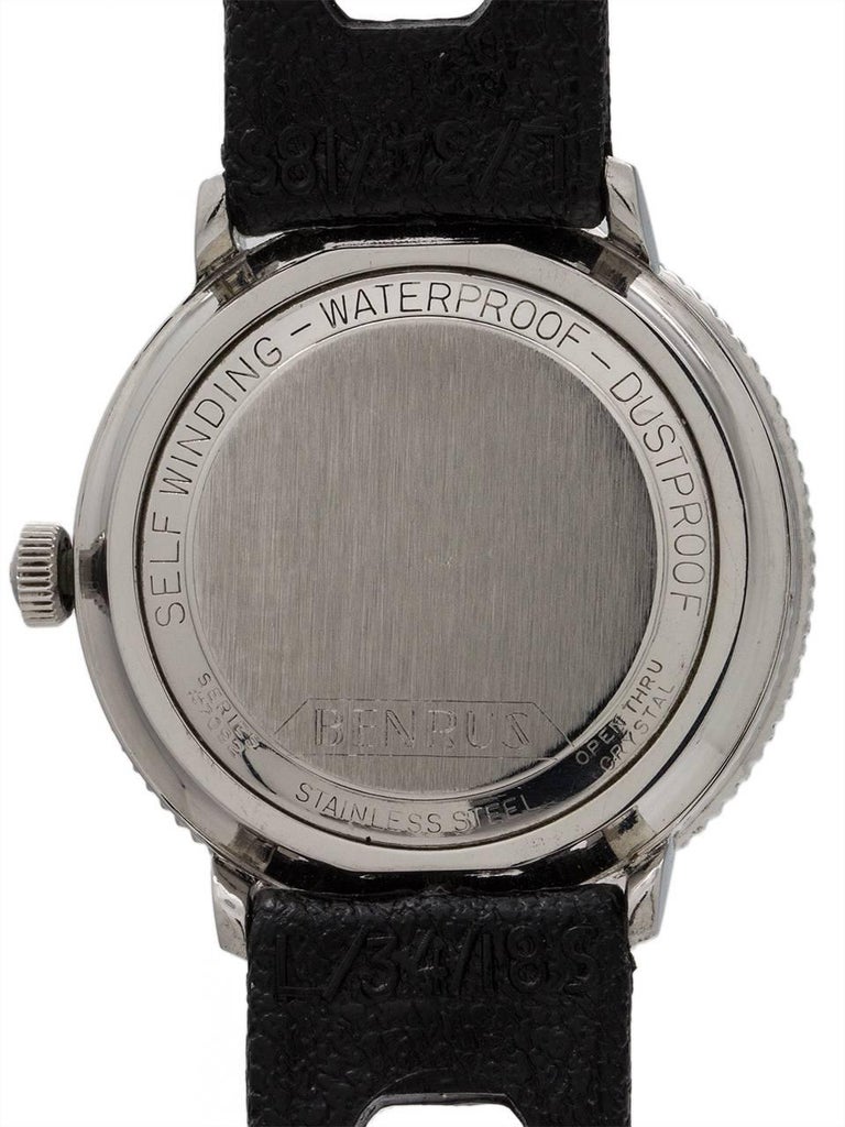 Benrus stainless steel Sea Lord Diver's Wristwatch, circa 1960s at ...