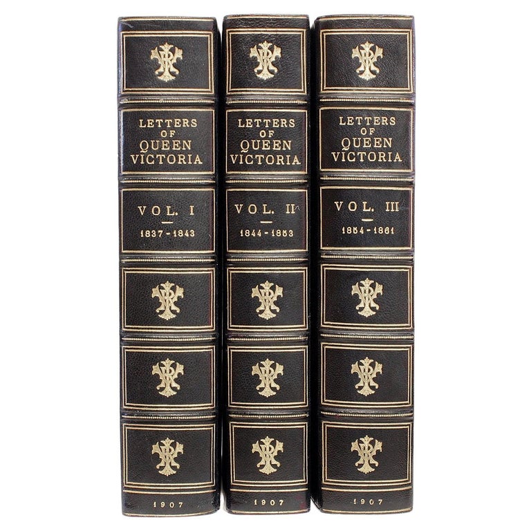 Benson, the Letters of Queen Victoria 1837, 1861, 3 Vols., in a Fine ...