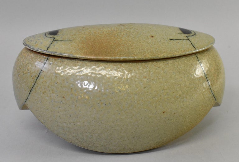 Bente Hansen Covered Pottery Dish For Sale at 1stDibs | dish hansen