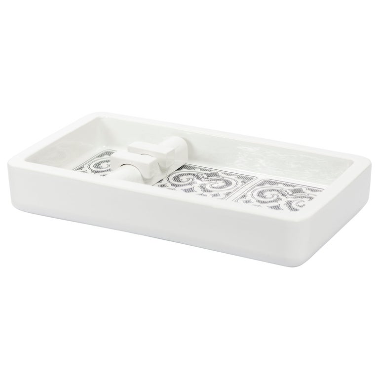 Bento inspired ceramic serving platter from the SoShiro Ainu collection ...