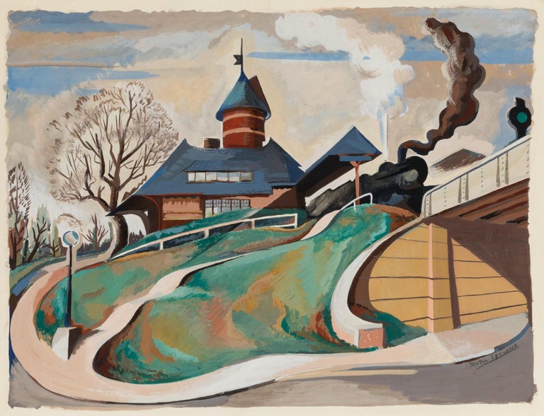 Benton Murdoch Spruance - Late Departure For Sale at 1stDibs