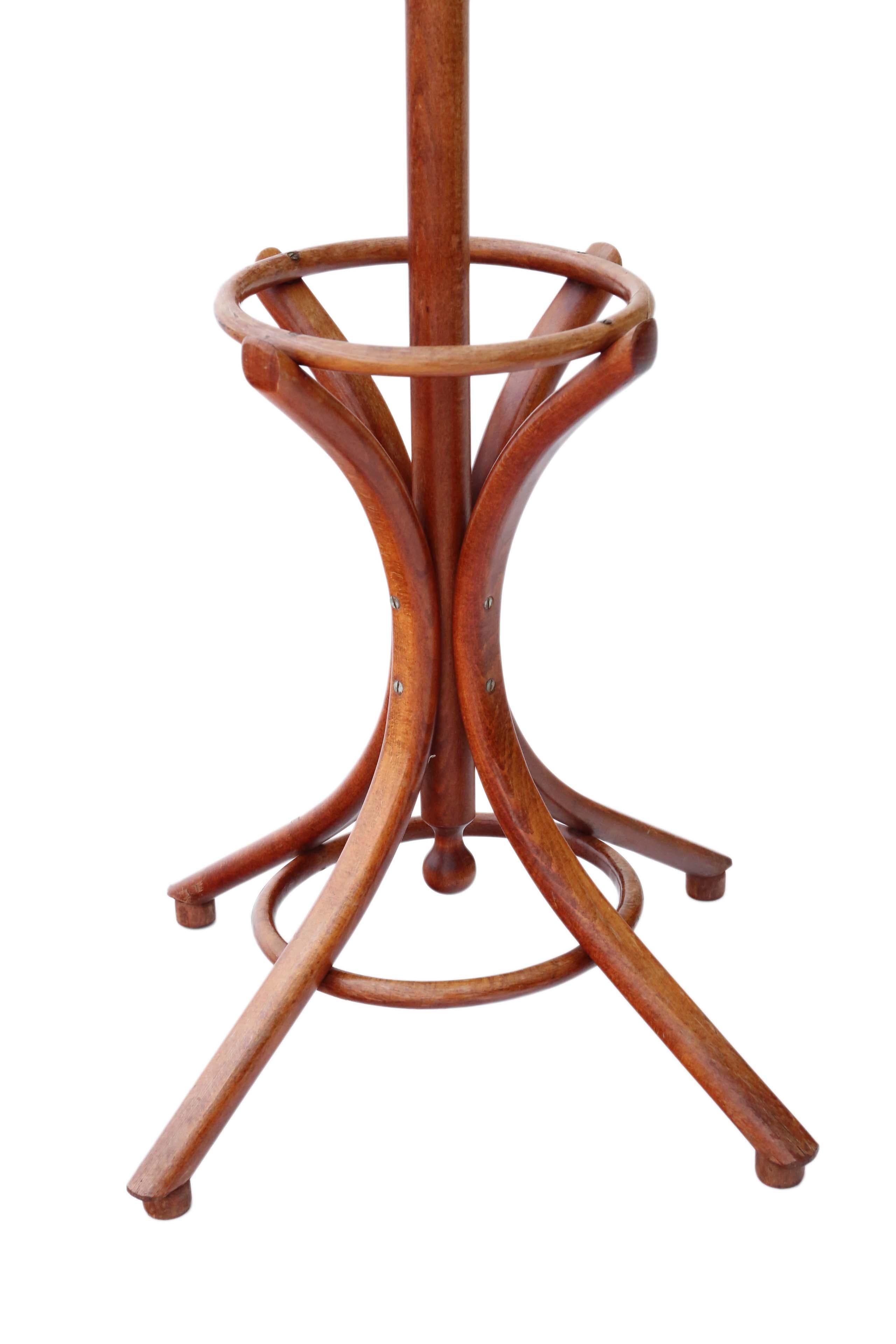 Bentwood Hall Coat Hat Stick Umbrella Stand at 1stDibs