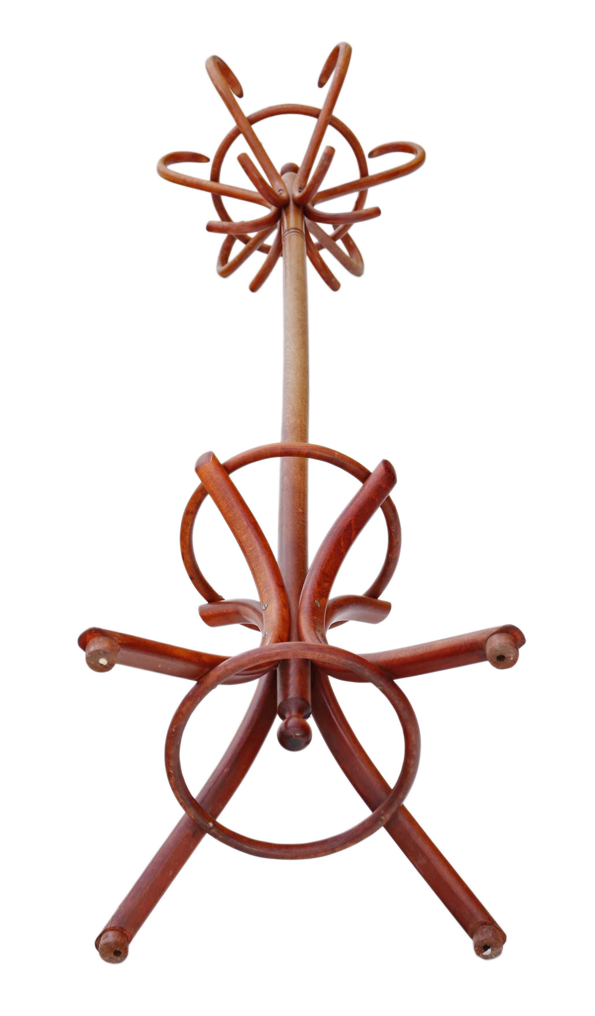 Bentwood Hall Coat Hat Stick Umbrella Stand at 1stDibs