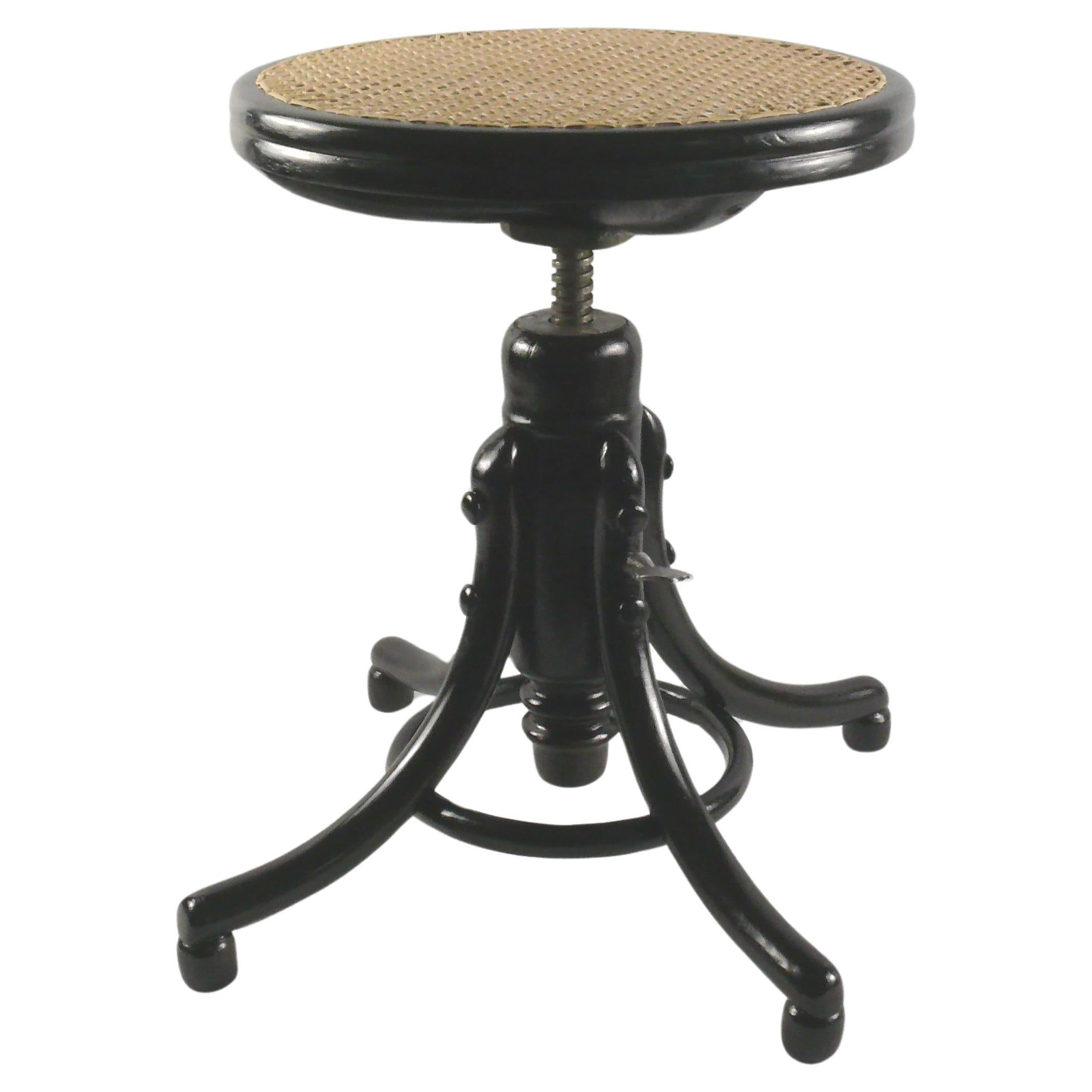 Bentwood Piano Stool, Late 19th Century For Sale at 1stDibs
