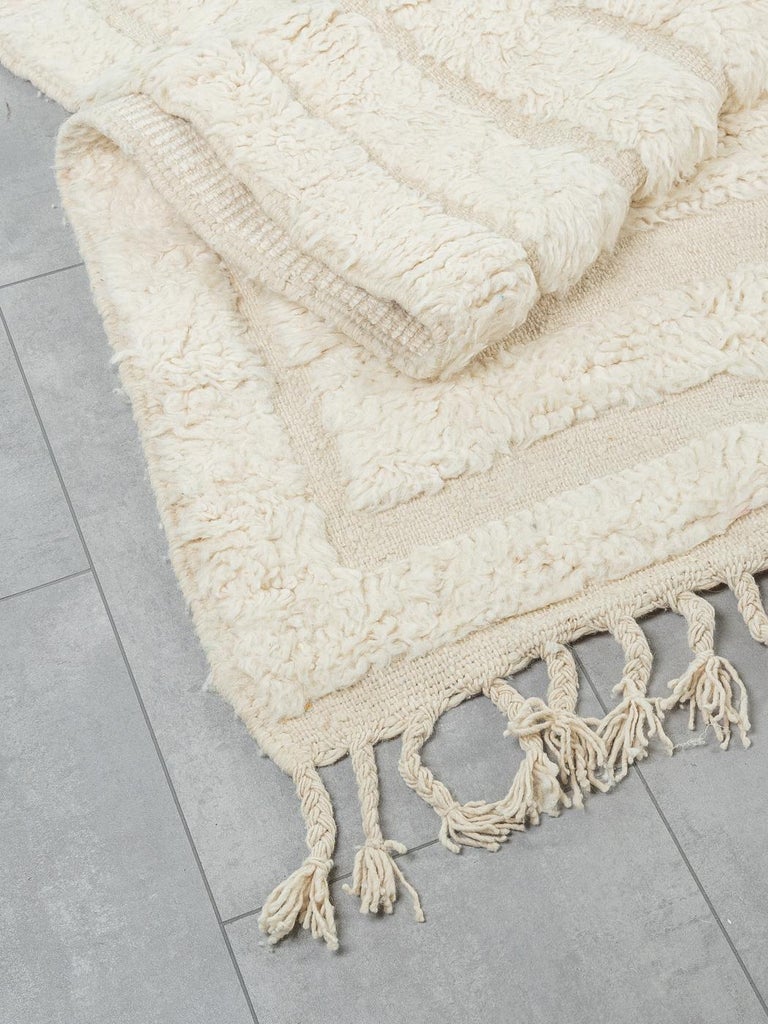 Berber Rug 100% Wool Handmade Beni Ourain For Sale at 1stDibs