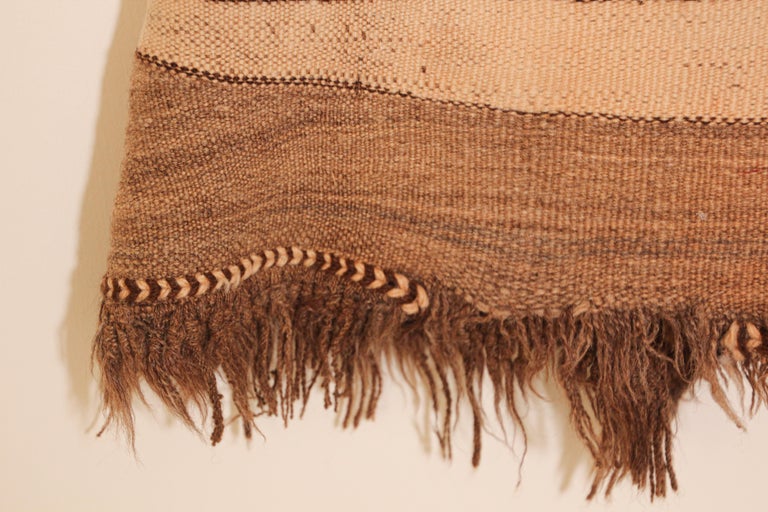 Berber Tribal North Africa Moroccan Burnous Wool Cape For Sale at 1stDibs