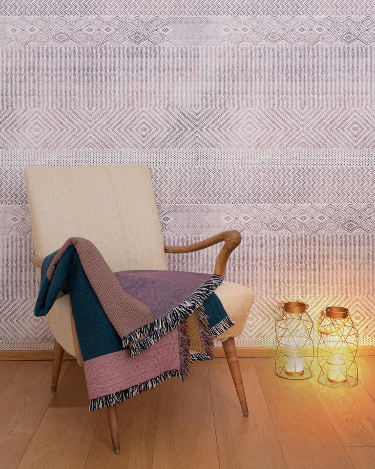 Berbera Viola Wallpaper For Sale at 1stDibs