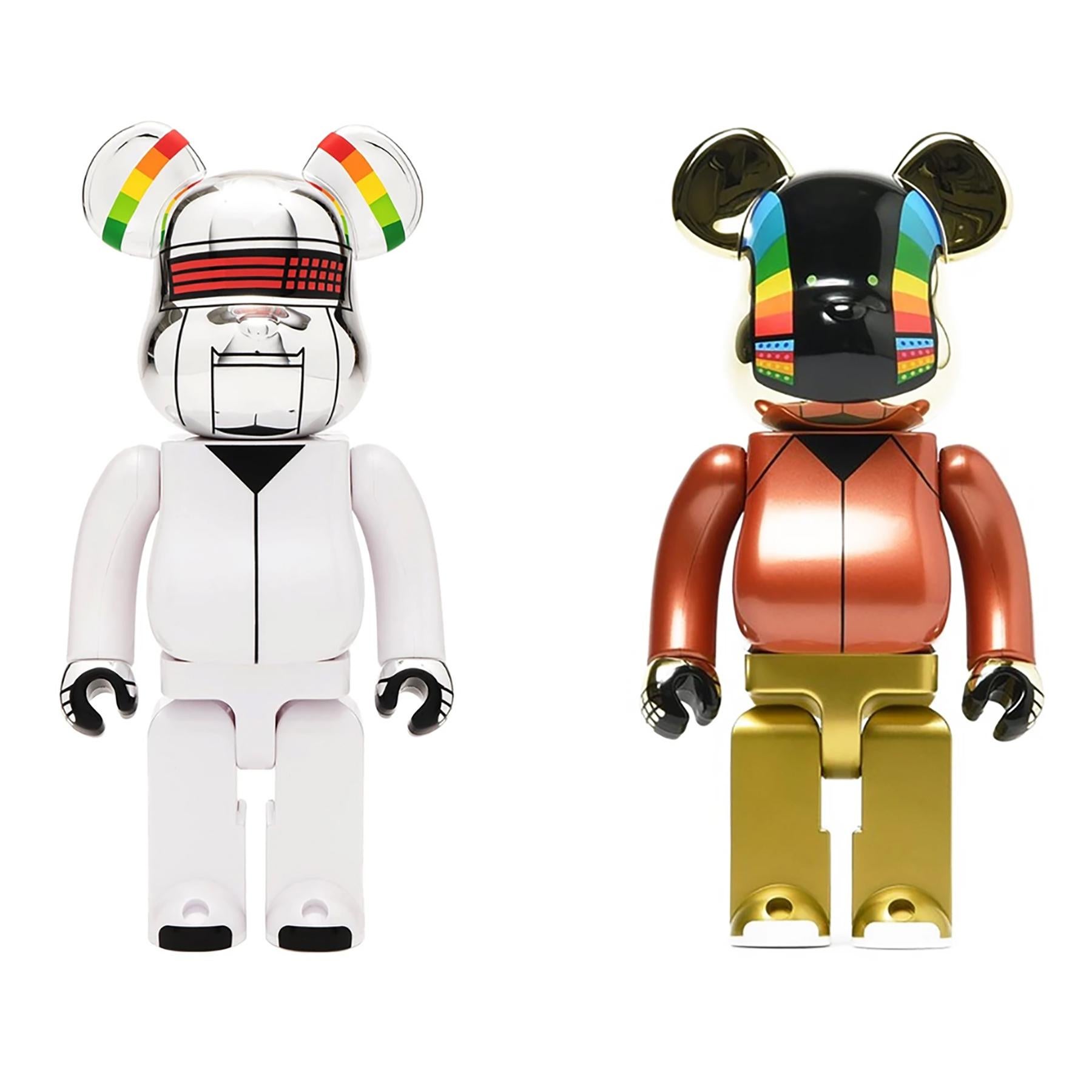 BE@RBRICK - Daft Punk Bearbrick 400% Discovery Tour set (Be@rbrick Daft ...