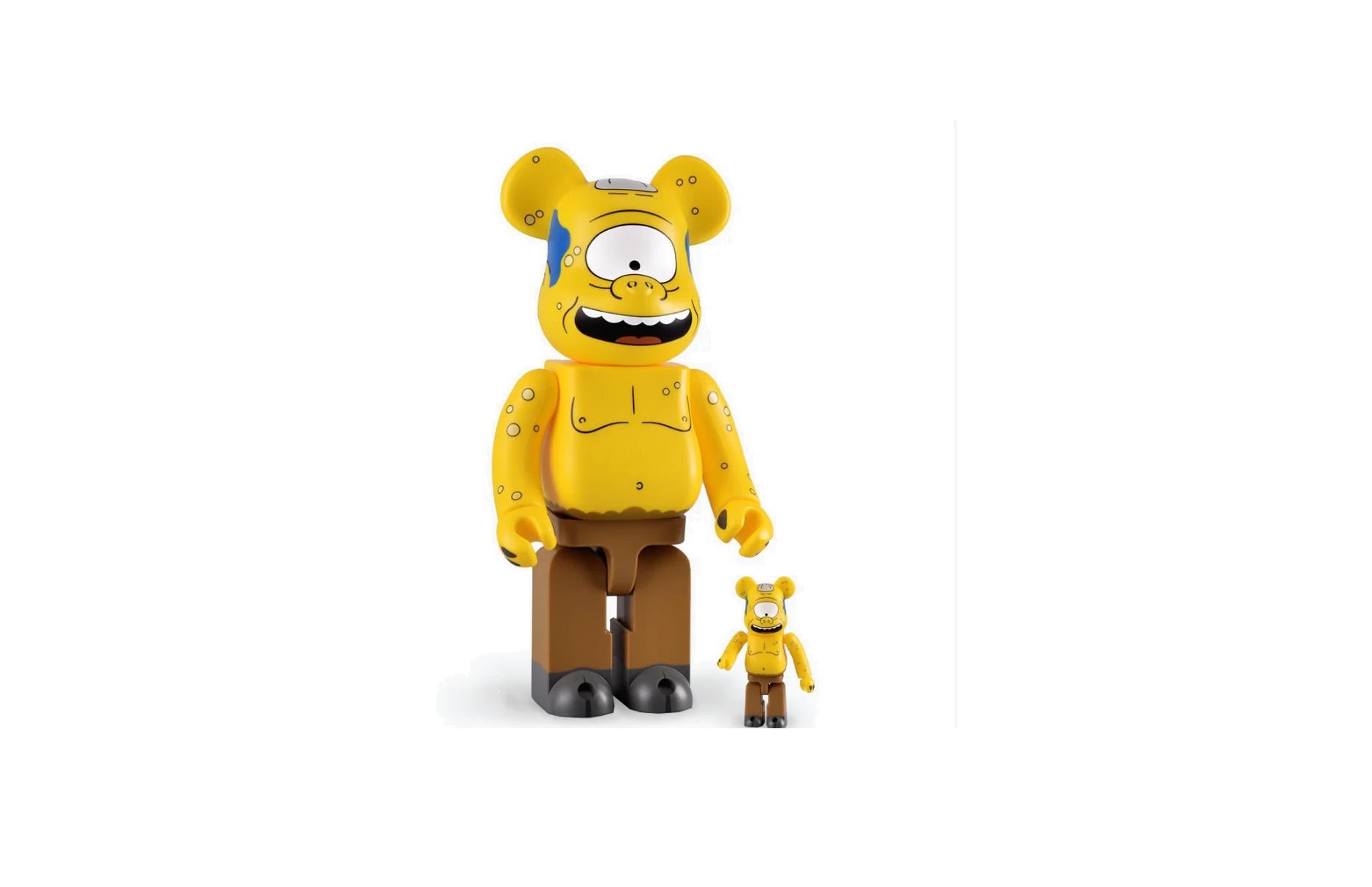 BE@RBRICK Simpsons Cyclops 100% and 400% SET For Sale at 1stDibs