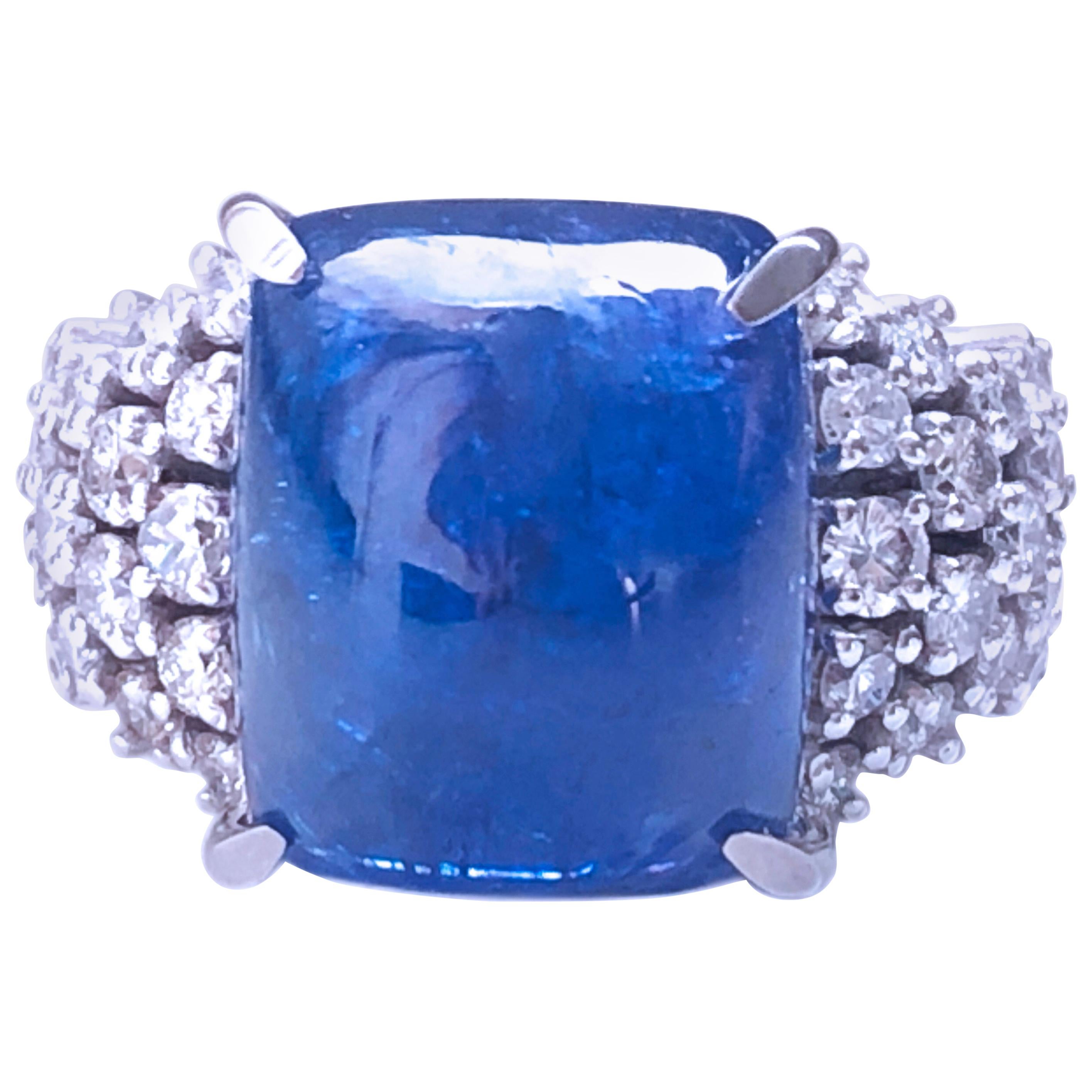 8.81 Carat Natural Red Tourmaline White Diamond Cocktail Ring For Sale ...