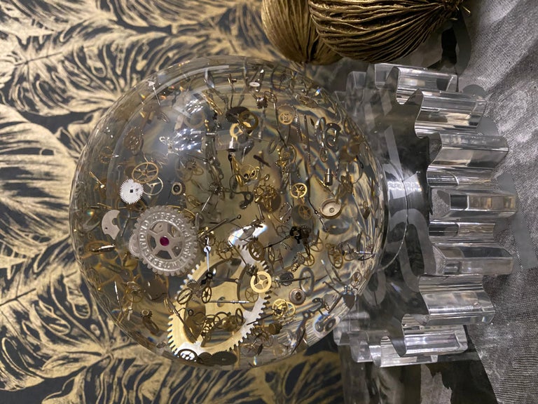 Berd Vay'e Limited Edition "Horosphere" Lucite Sculpture 'Large' For ...