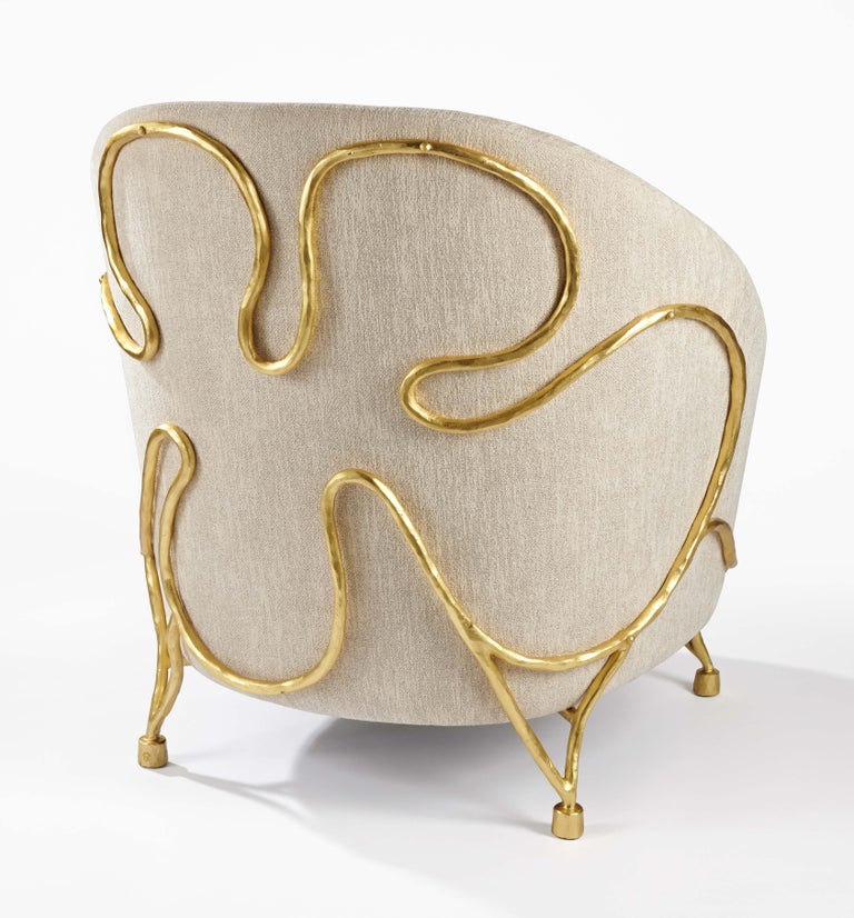 "Bérénice" Armchair, Elizabeth Garouste Limted Edition For Sale at 1stDibs