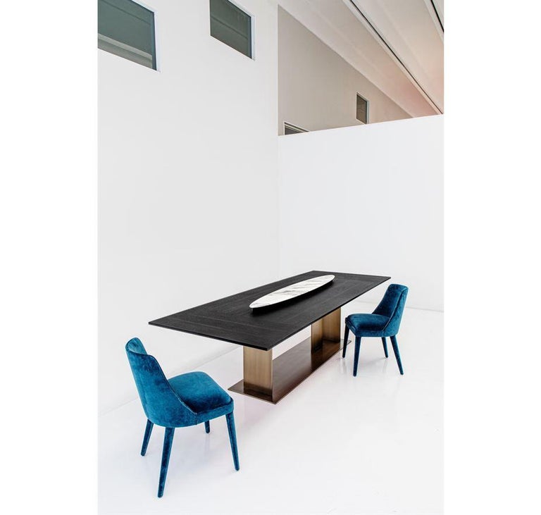 Berlino Dining Table in Matt Wood For Sale at 1stDibs | berlino table