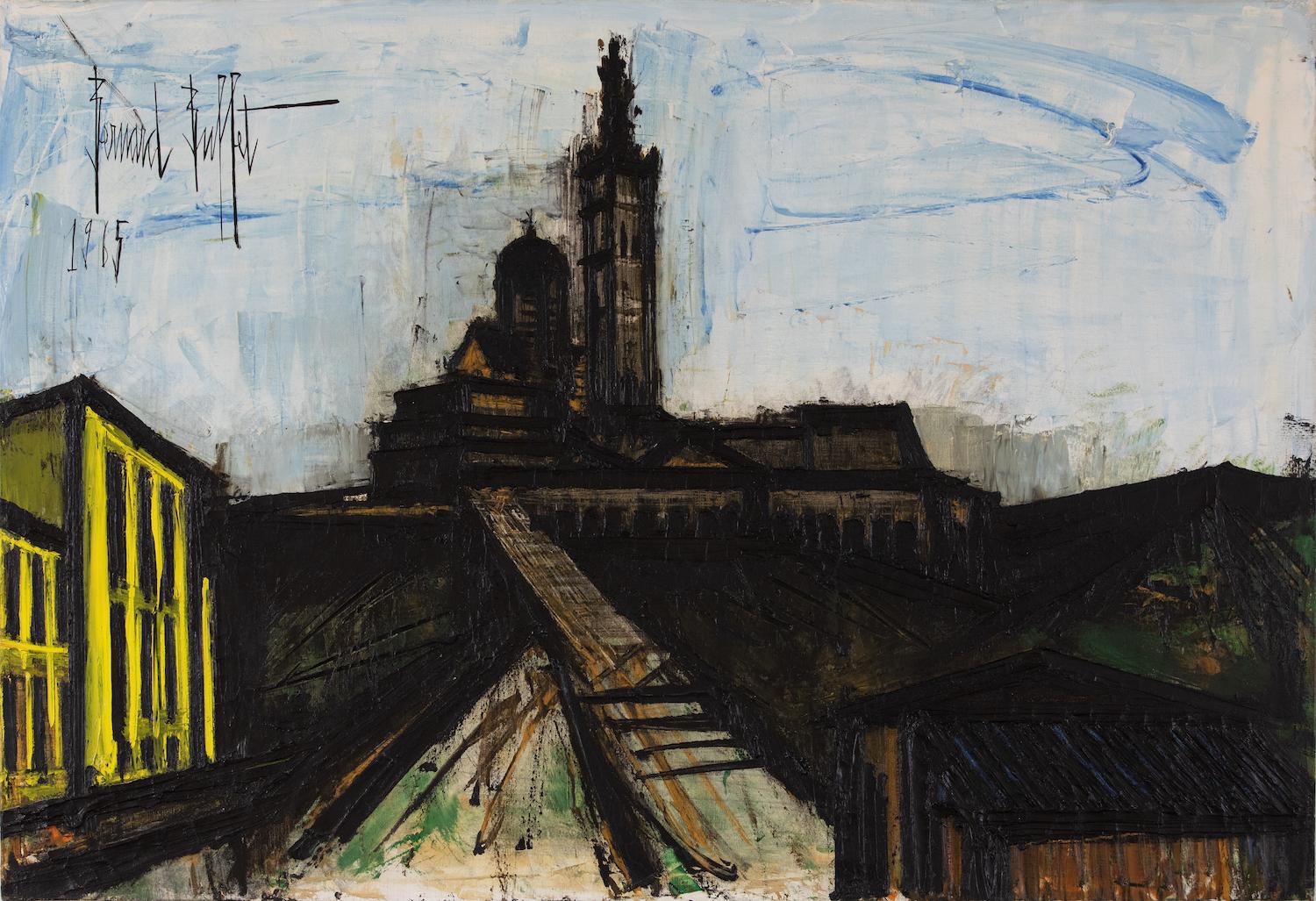 Bernard Buffet Paintings - 4 For Sale at 1stDibs