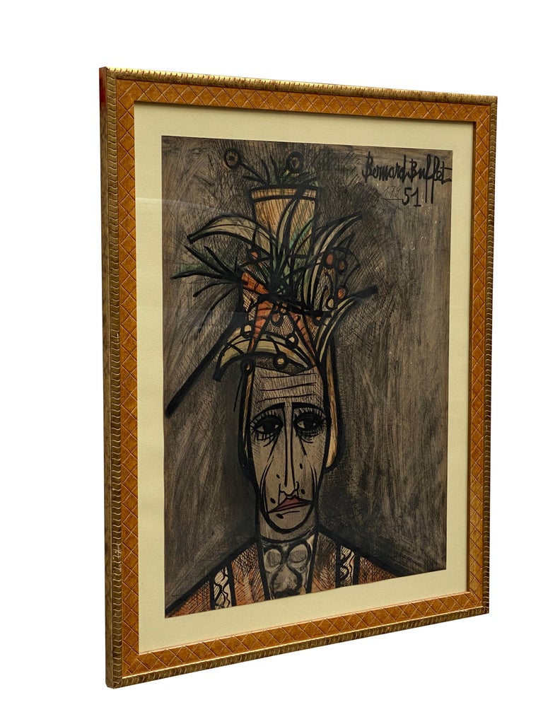 Bernard Buffet - Bernard Buffet "Carnival", Lithograph on Paper ...