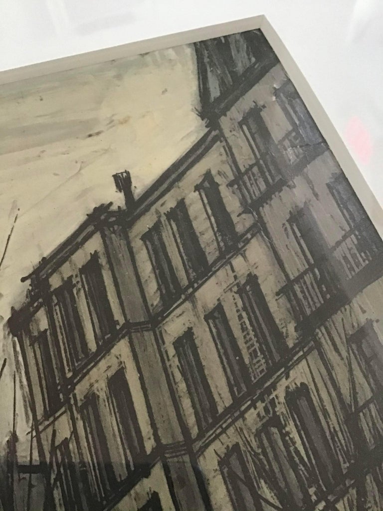 Bernard Buffet Signed Lithograph of Paris For Sale at 1stDibs