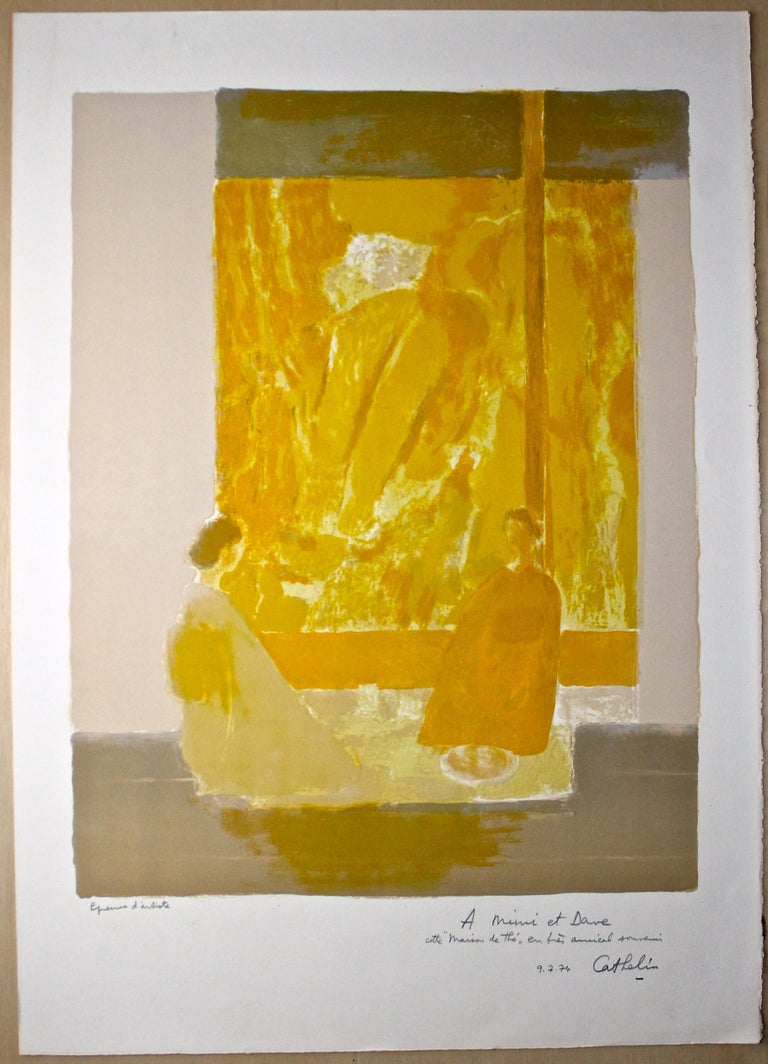 Bernard Cathelin Original Lithograph at 1stDibs