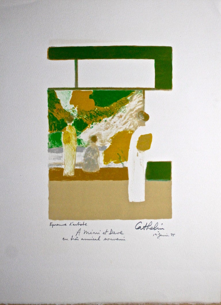 Bernard Cathelin Original Lithograph at 1stDibs