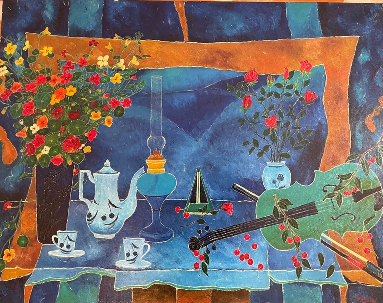 Bernard Fouchet - Pause Cafe For Sale at 1stDibs