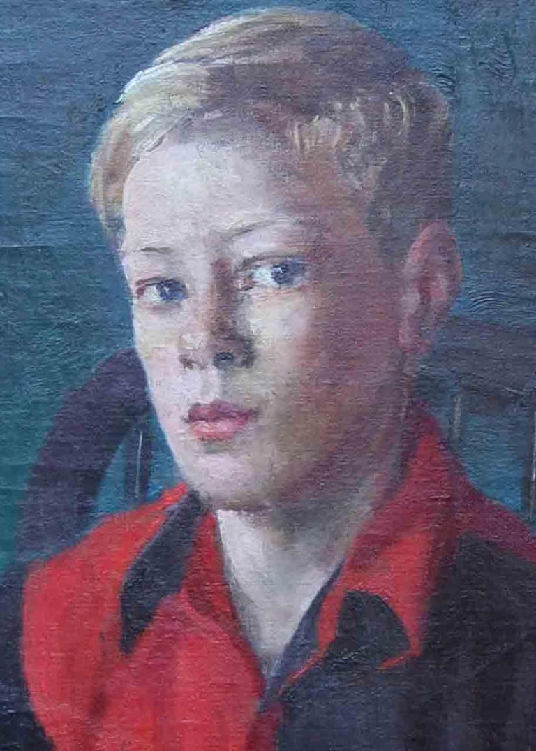 Bernard Hailstone - Roy of the Rovers - British Impressionist oil ...