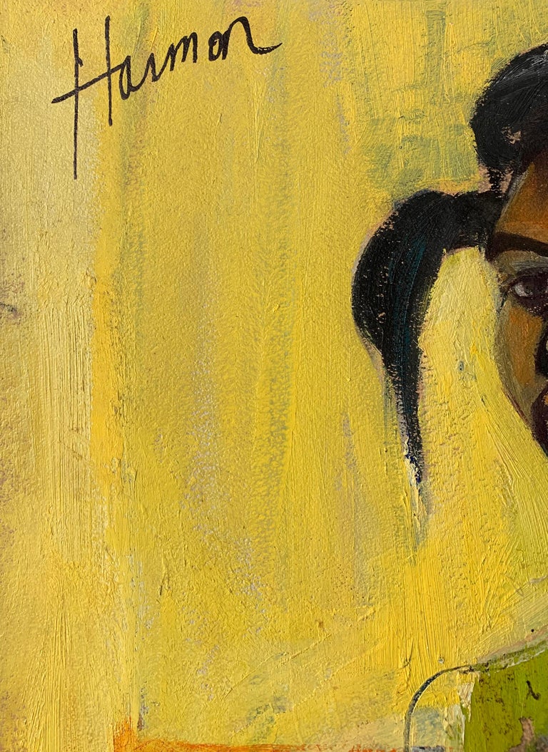 Bernard Harmon - Boy Waiting, Color Portrait of a Young Man, Black ...