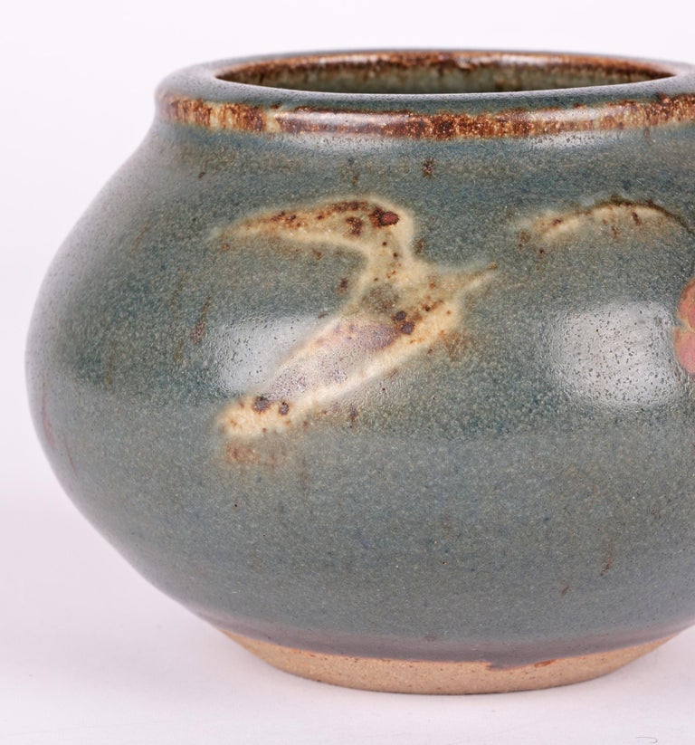 Bernard Howell Leach Studio Pottery Vase with Stylized Patterning For ...