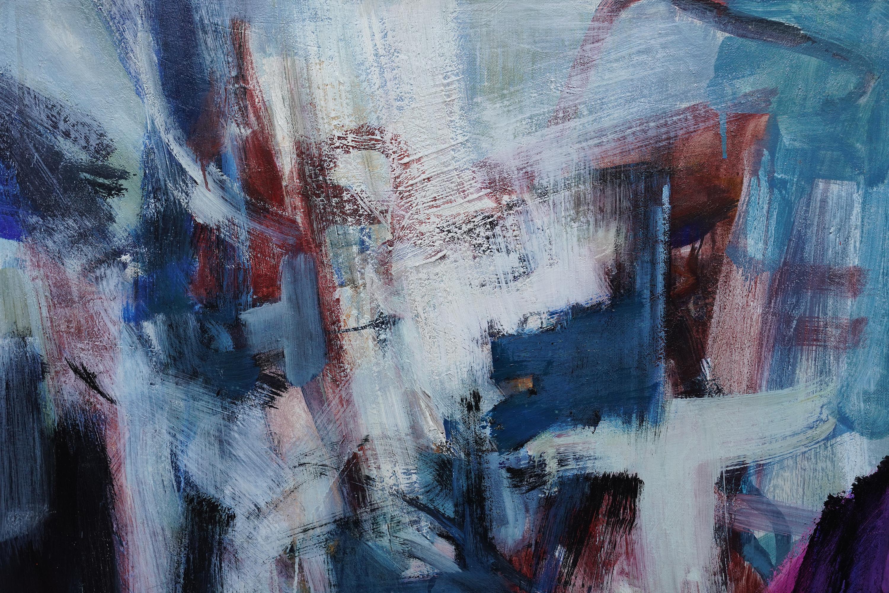 Bernard Kay - Blue Psalm - British Fifties Abstract Expressionist ...
