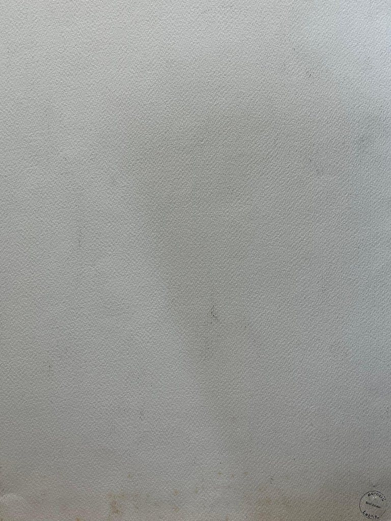 Bernard Labbe - 1950's Modernist/ Cubist Painting - Nativity Scene For ...