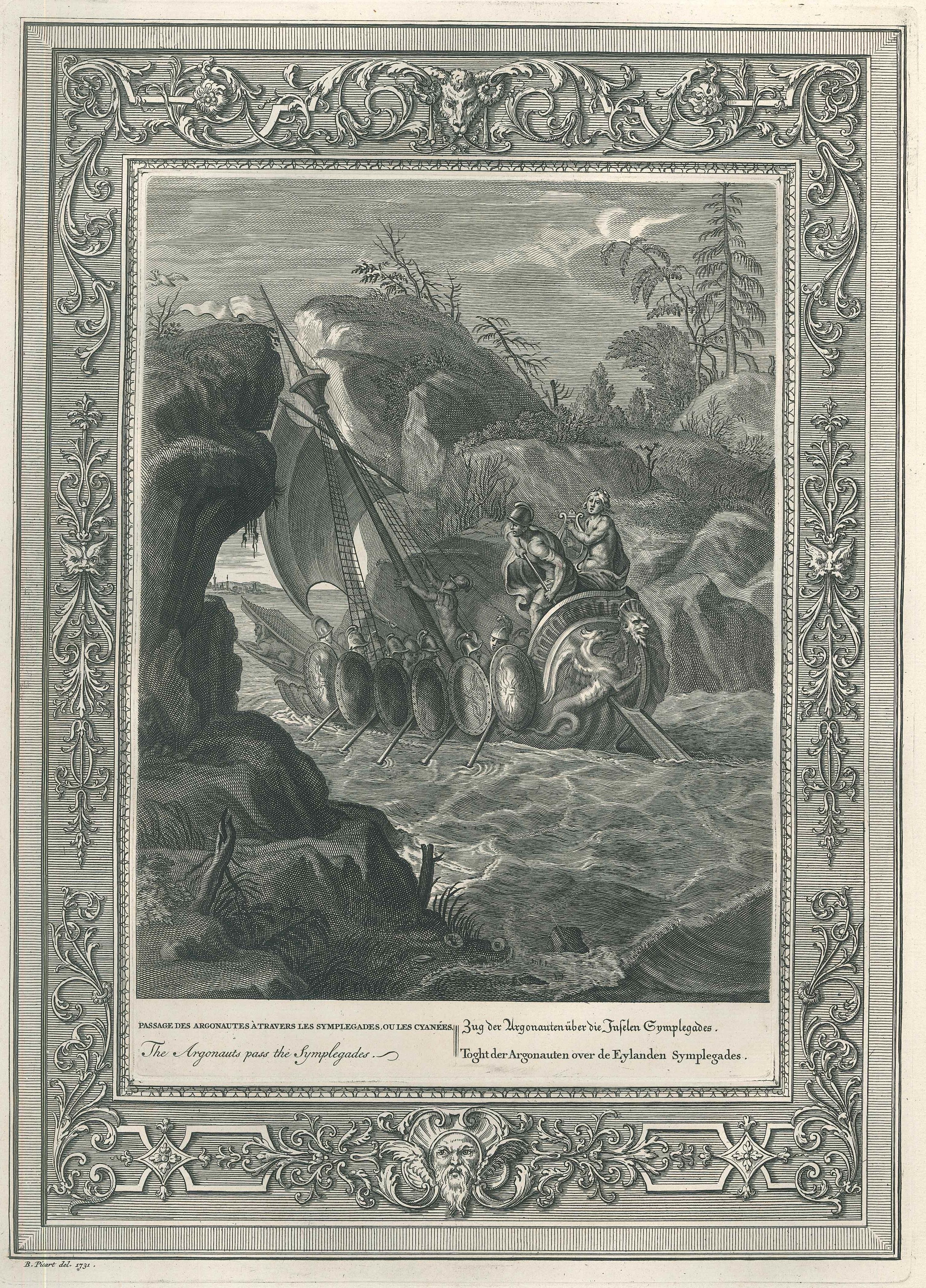 Bernard Picart - Argonautes, from "Le Temple des Muses" - Original ...