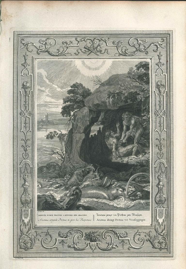 Bernard Picart - Aristée, from "Le Temple des Muses" - Etching by B ...