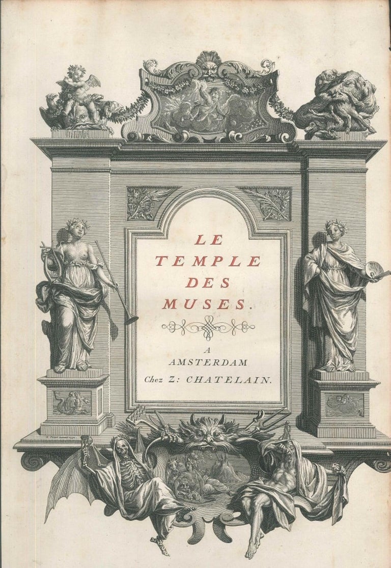 Bernard Picart - Frontispiece from "Le Temple des Muses" - Etching by ...