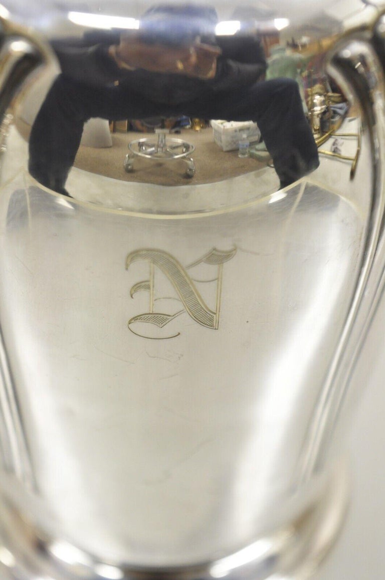 Bernard Rice and Sons Apollo Figural Rooster Silver Plated Cocktail ...