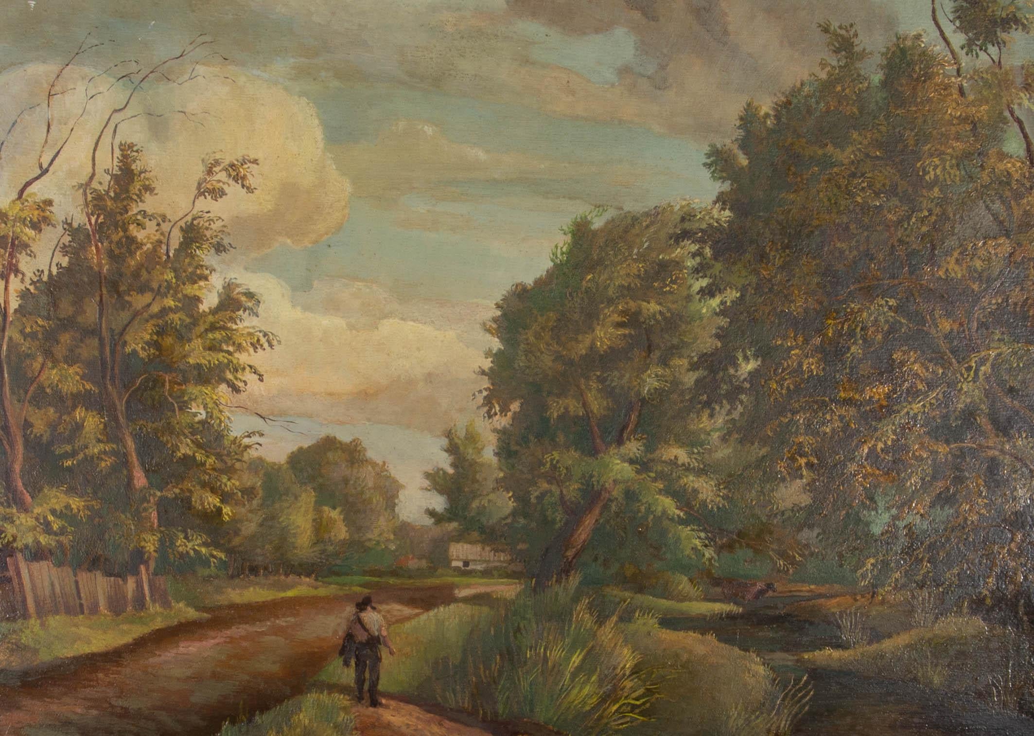 Bernard Robinson - Bernard Robinson (1912-1970) - 1964 Oil, By the ...