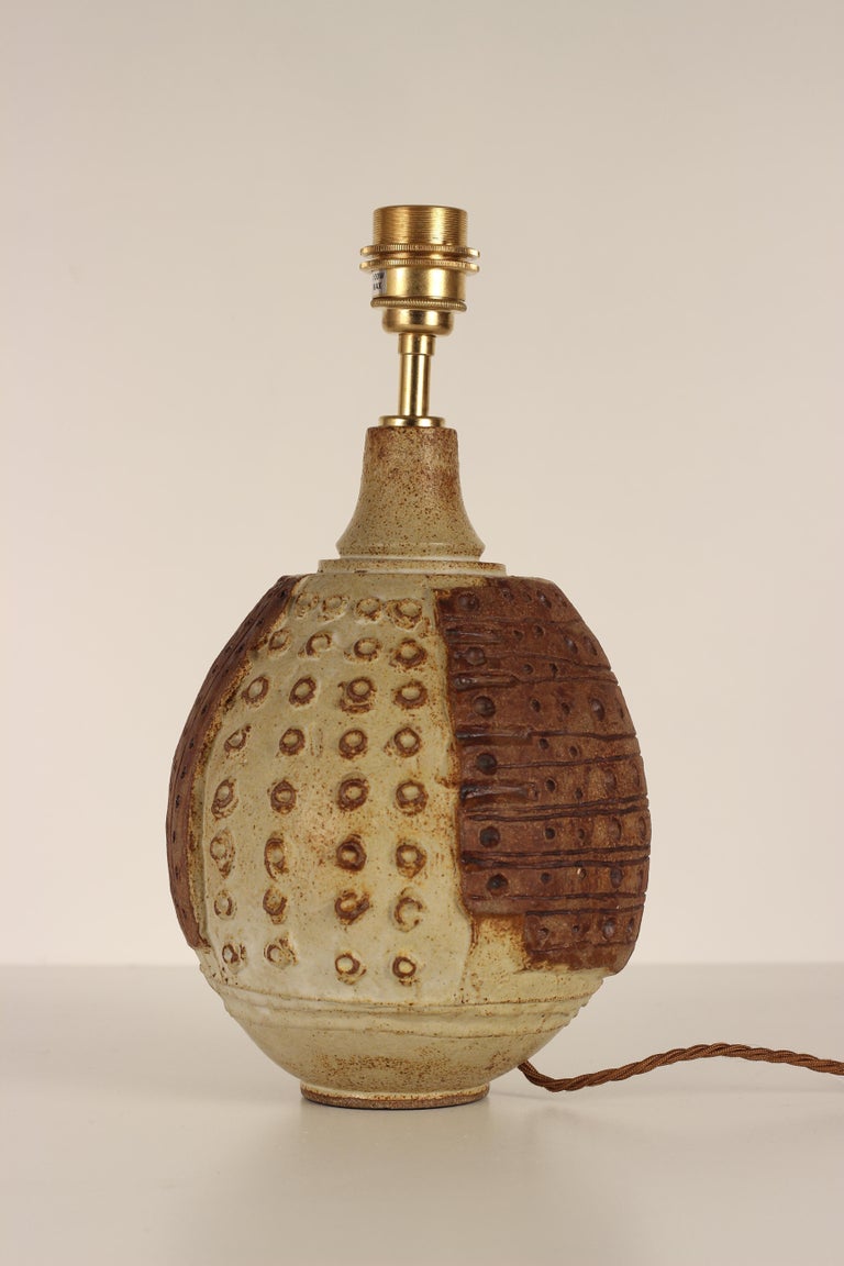 Bernard Rooke Brutalist Abstract Table Light in Organic Style 1960’s ...