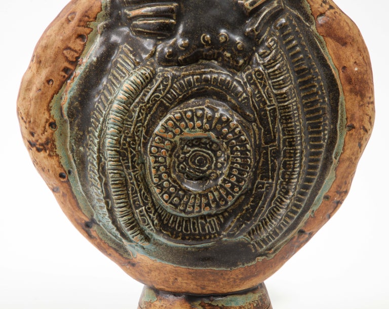 Bernard Rooke Pottery Lamp, UK, 1970s For Sale at 1stDibs