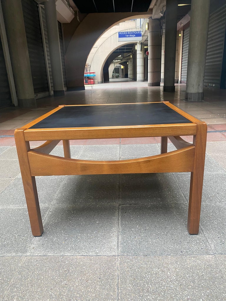 Bernard Vuarnesson, Reverso Coffee Table Black / White, circa 1978 For ...