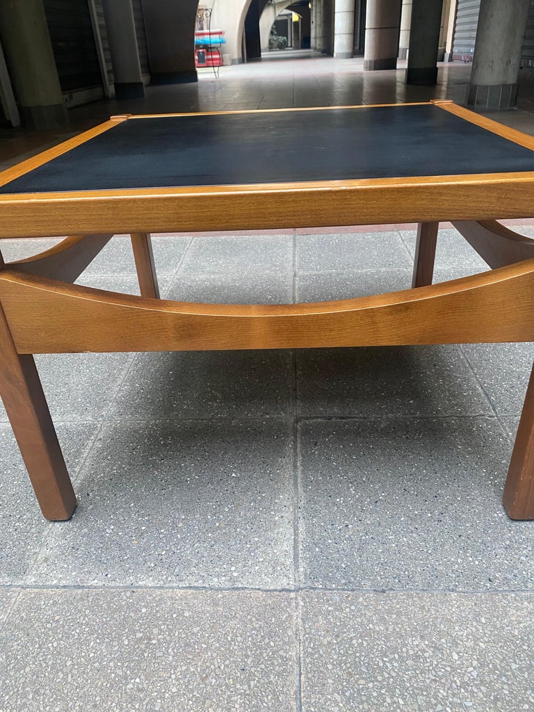 Bernard Vuarnesson, Reverso Coffee Table Black / White, circa 1978 For ...