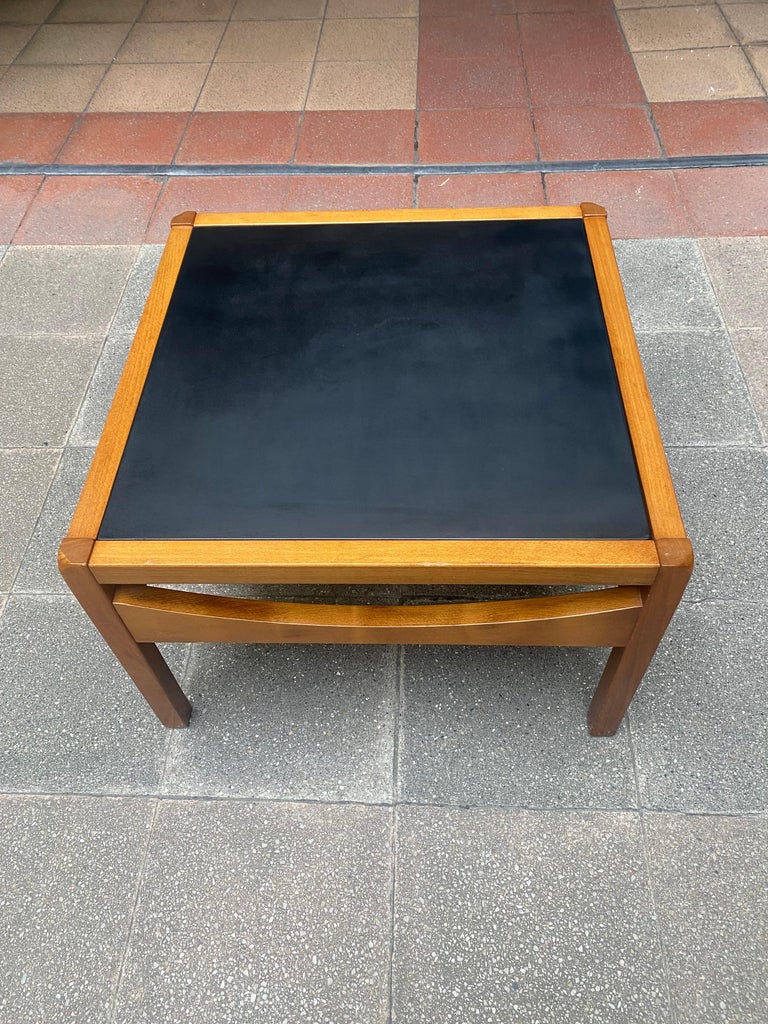 Bernard Vuarnesson, Reverso Coffee Table Black / White, circa 1978 For ...