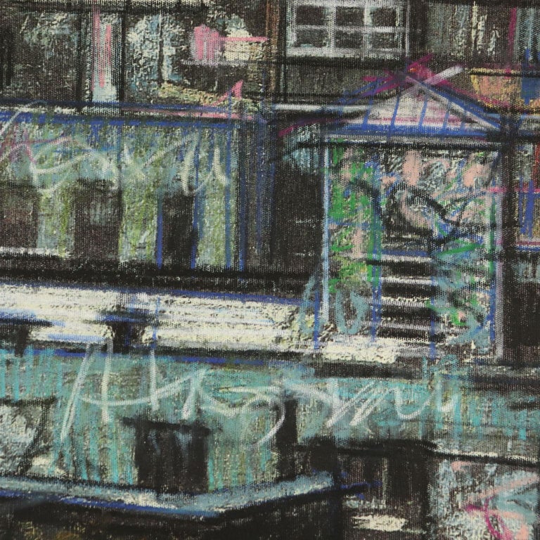 Bernardo Siciliano - Painting by Bernardo Siciliano Chinatown ...