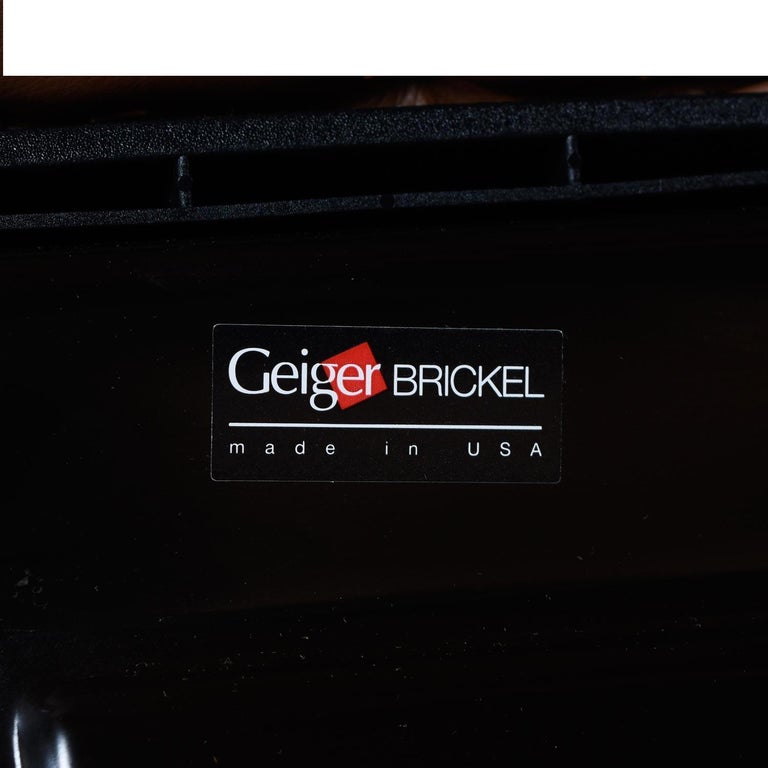 Bernd Munzebrock for Geiger-Brickel Bristol Leather Attaché Chair at ...