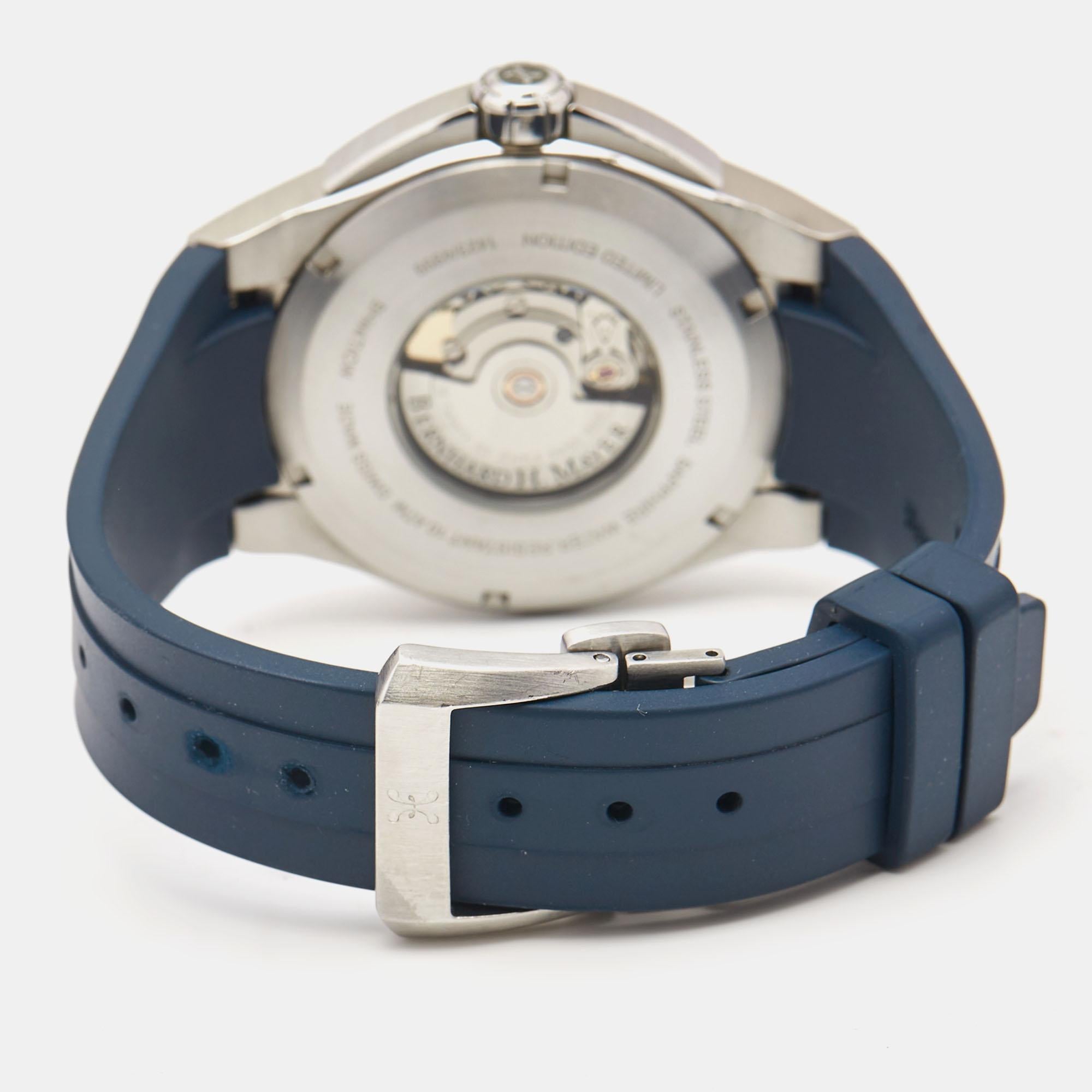 Bernhard H. Mayer Blue Ceramic Rubber Limited Edition PowerMaster ...