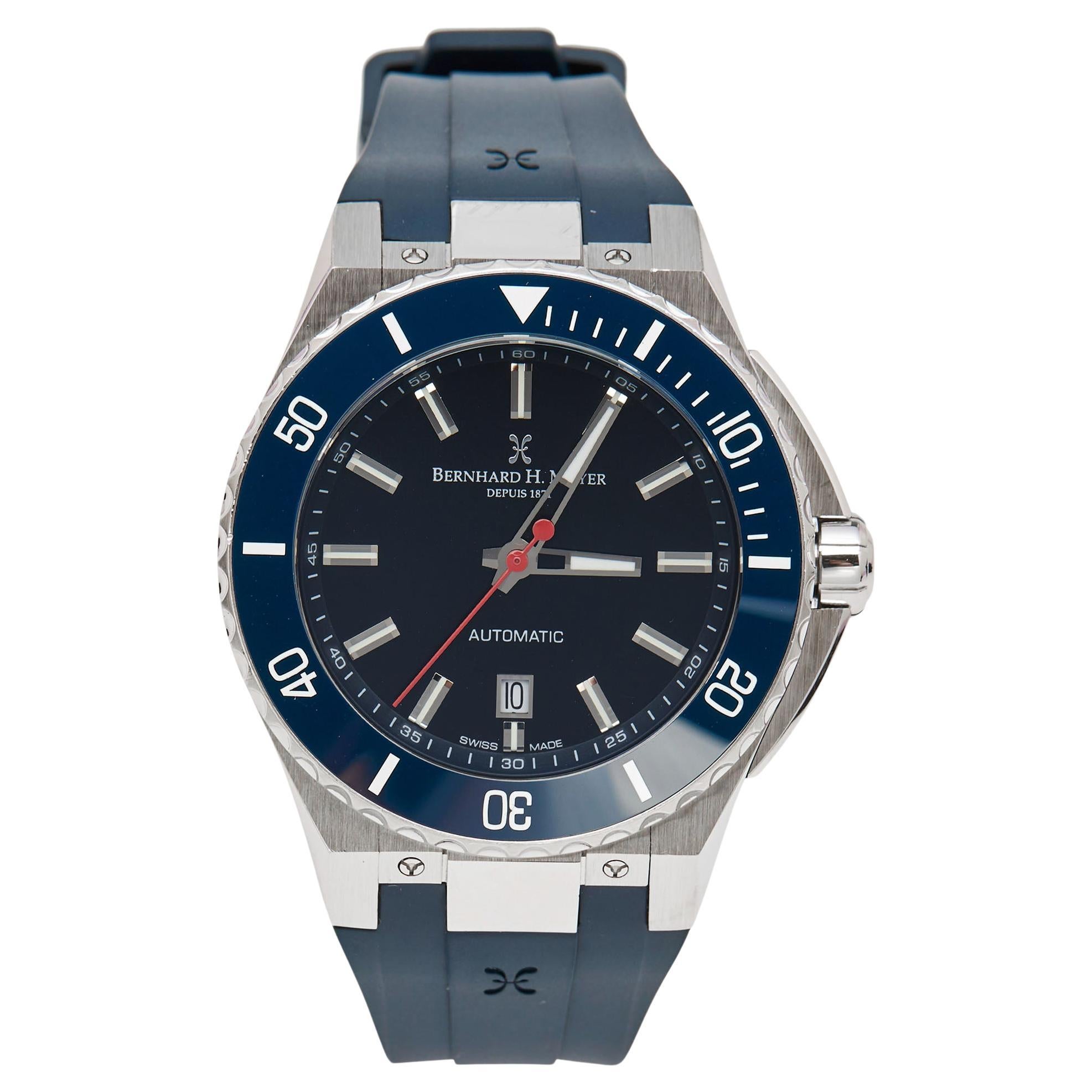 Bernhard H. Mayer Blue Ceramic Rubber Limited Edition PowerMaster ...