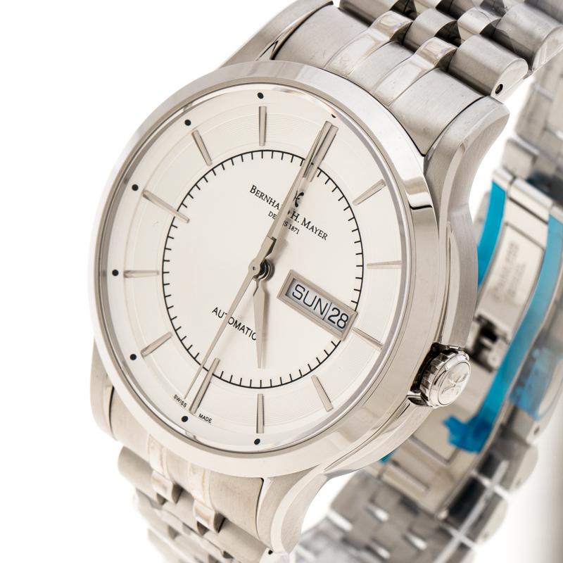Bernhard H Mayer Stainless Steel Chronos Limited Edition Men's ...