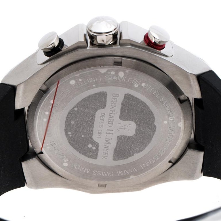 Bernhard H. Mayer White Stainless Steel Striker Victory Men's ...