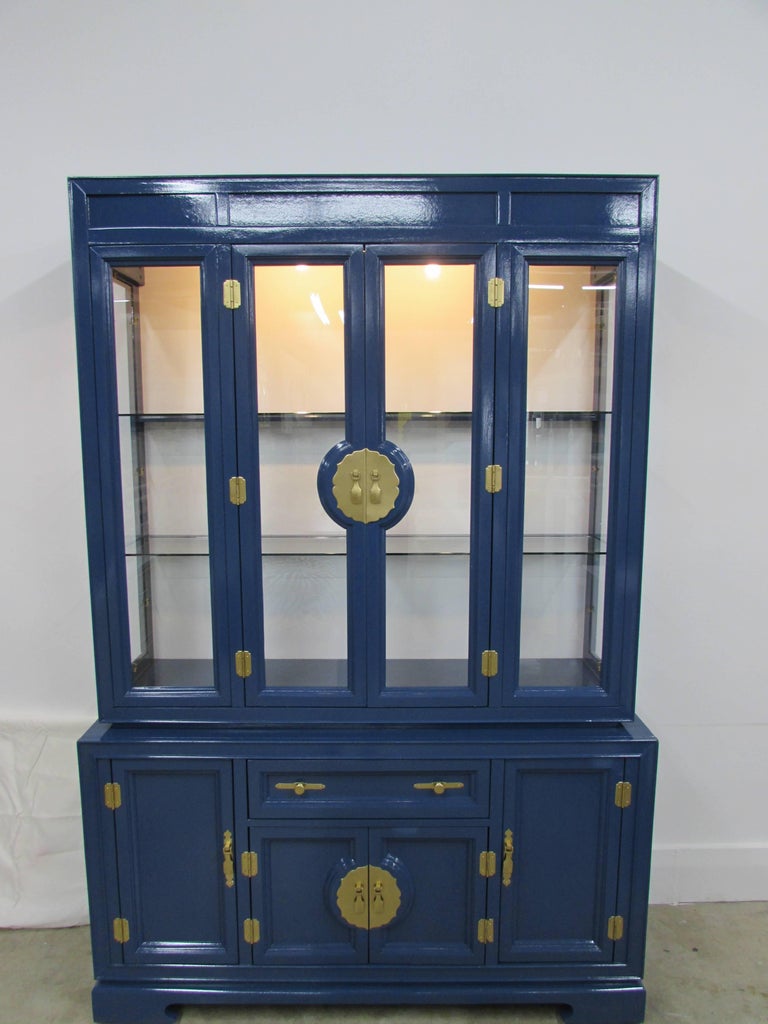 Bernhardt Asian-Inspired Lacquered Cabinet at 1stDibs | asian inspired ...