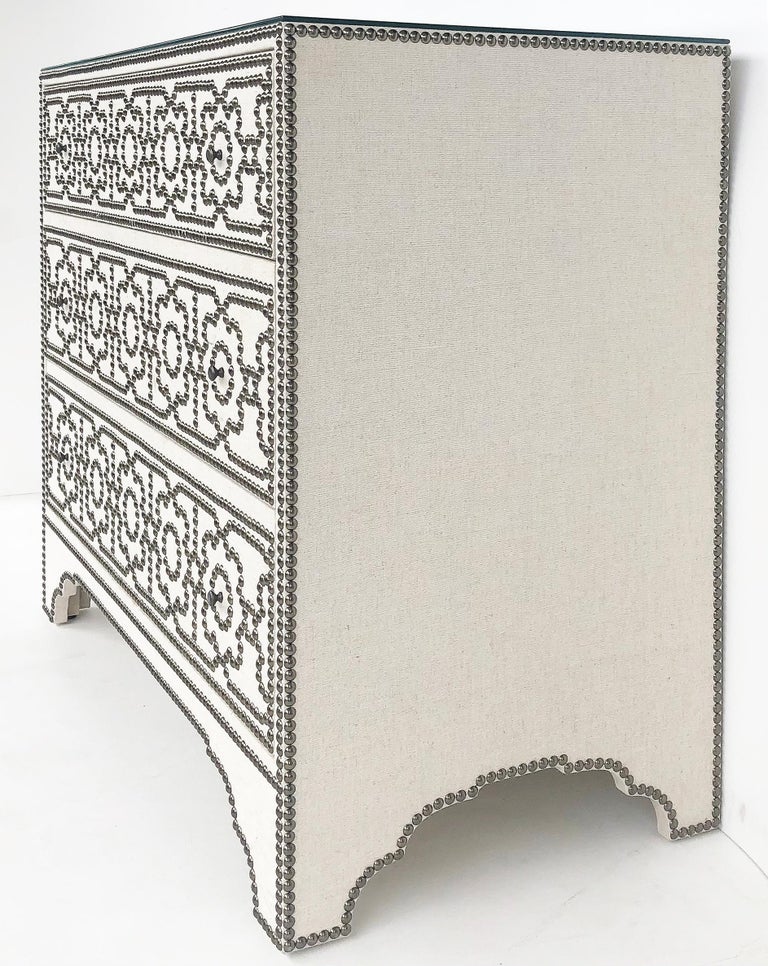 Bernhardt Furniture "Cabrillo" Nailhead Linen Chest in a Moorish Design ...